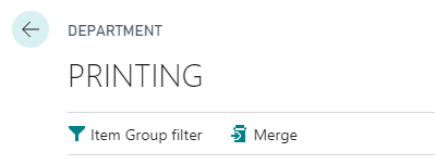 Departments - PrintVis Documentation